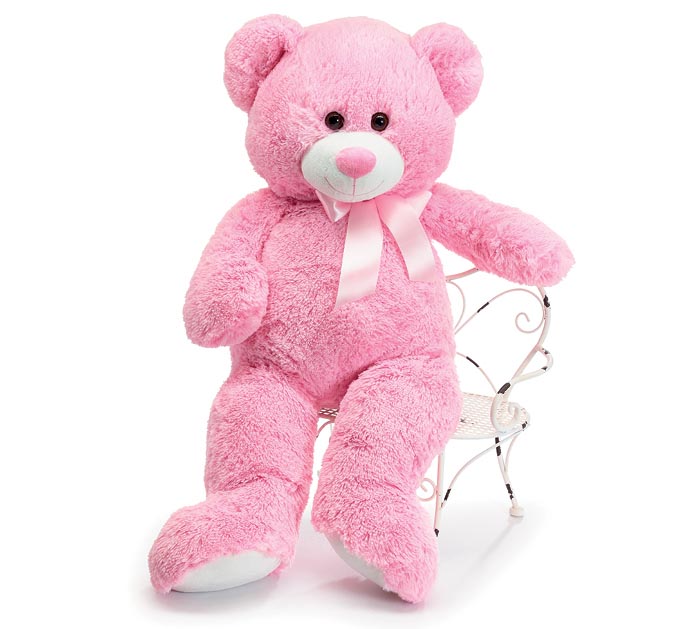 Tim's Touch Florist, Gifts & Flower Delivery :: Pink Blushing Bear